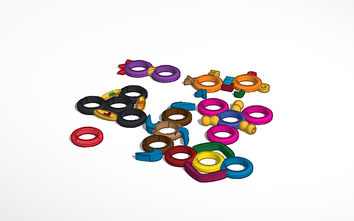 3D design fidget spinners - Tinkercad