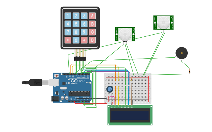 Circuit design original | Tinkercad