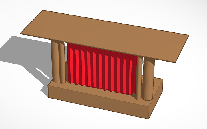 3D design Disco Stage - Tinkercad