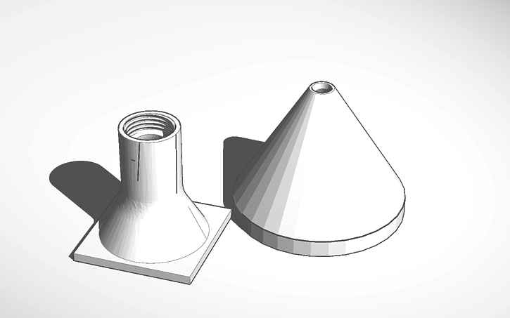 3D design 2 Liter Sand Filter Attachments - Tinkercad