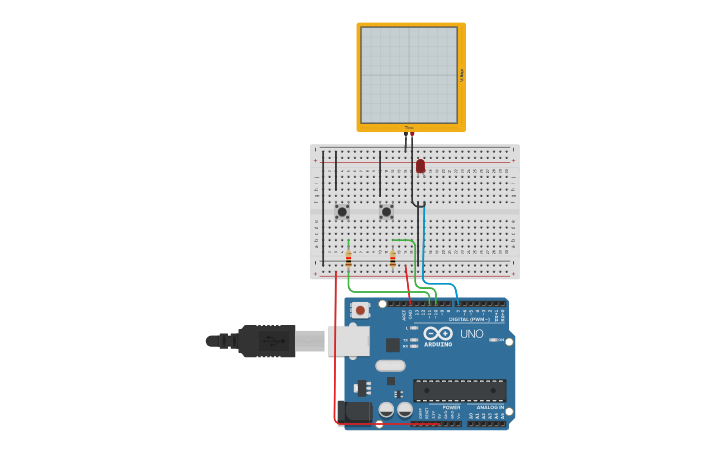 Circuit design PROBLEMA 2 | Tinkercad