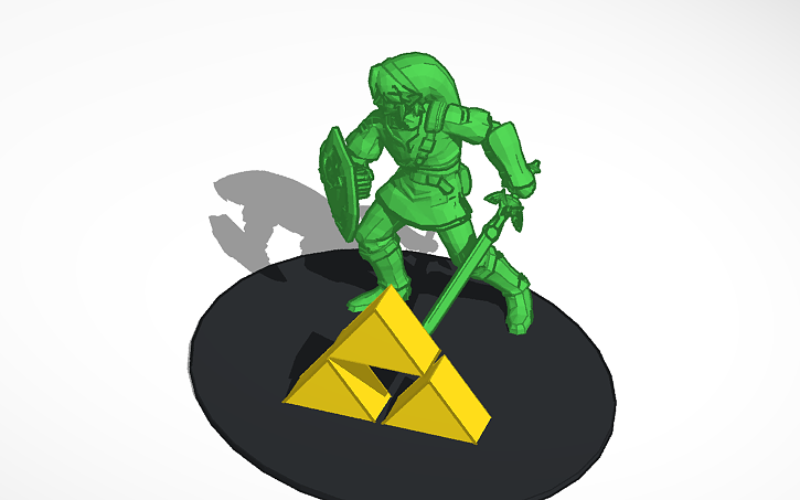 3D design The Legend Of Zelda twilight princess - Tinkercad