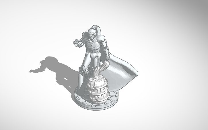 3D design The Archanite, 28mm Miniature - Tinkercad