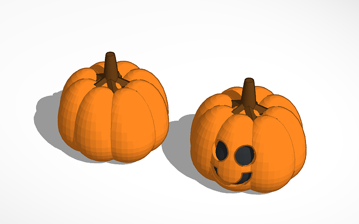 3D design Pumpkins | Tinkercad