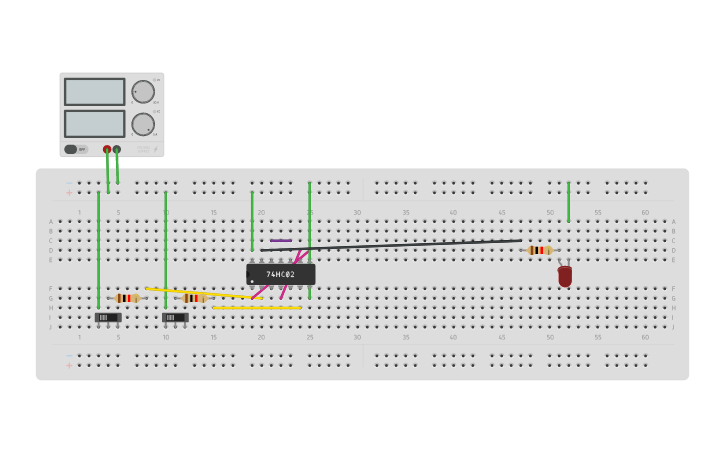 Circuit Design Lab 6 Implementation Tinkercad