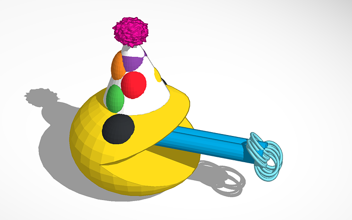 3D design PARTY PARTY PARTY!!!!!!!! Pac-man | Tinkercad