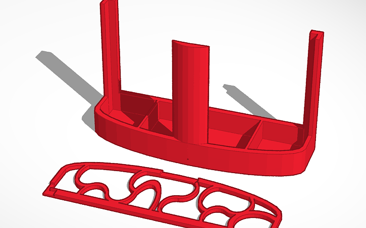 3D design Desktop Item Stand | Tinkercad