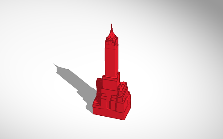 3D design Trump Towers - Tinkercad