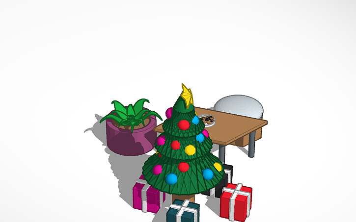3D design Christmas - Tinkercad