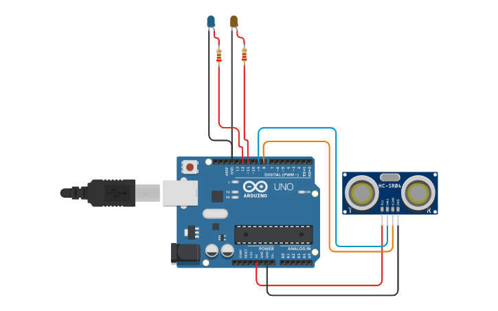 Circuit design APLICACIÓN 5 | Tinkercad