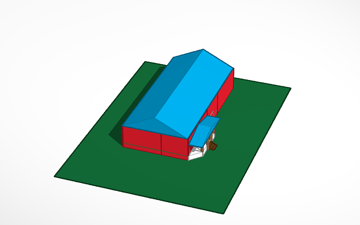 3D design A House - Tinkercad