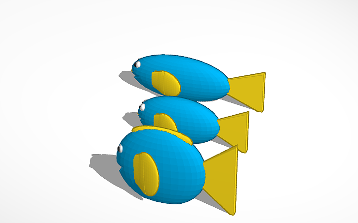 3D design Fish - Tinkercad