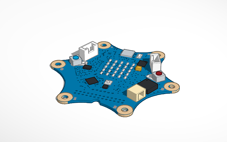 3D design Calliope mini - Tinkercad