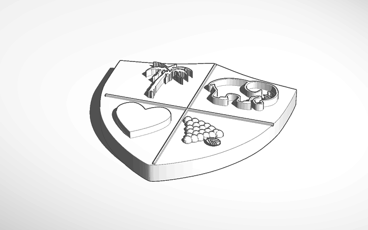 3D design Yecco Lilly shield | Tinkercad