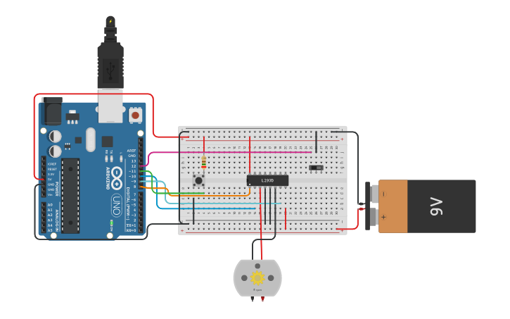 Circuit Design Projeto Arduino Tinkercad