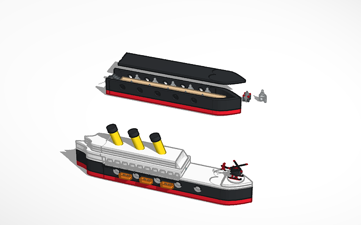 3D design Ship | Tinkercad