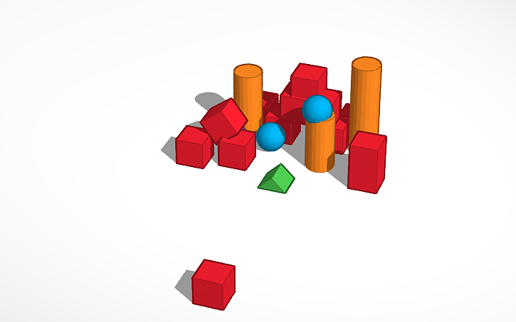 3D design toy blocks | Tinkercad