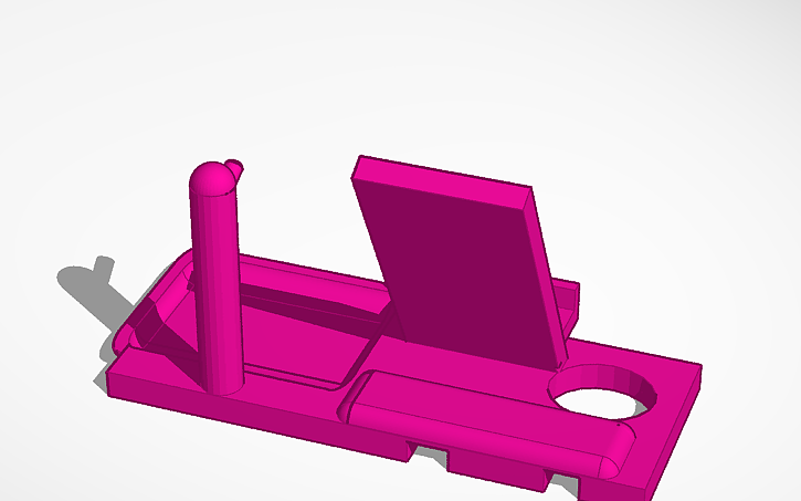 3D design phone/watch stand and charger | Tinkercad
