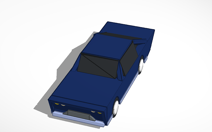3D design 자율 (Muscle Car) | Tinkercad