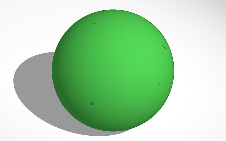 3D design High Resolution 130mm Sphere | Tinkercad