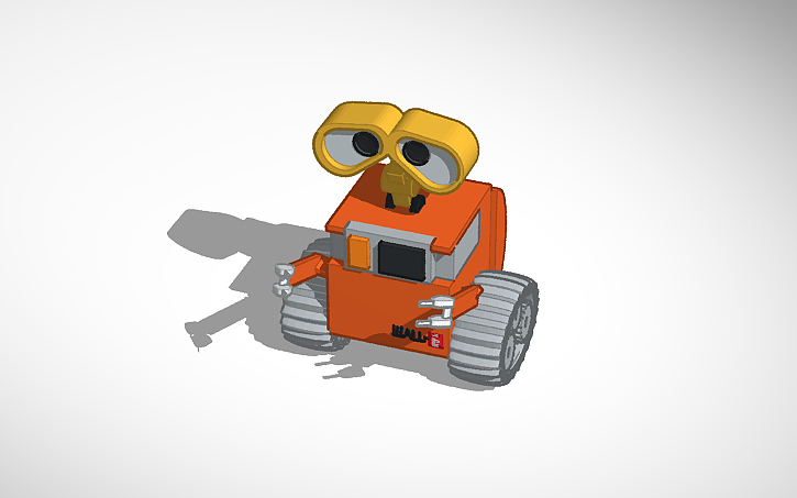 3D design Wall-E - Tinkercad