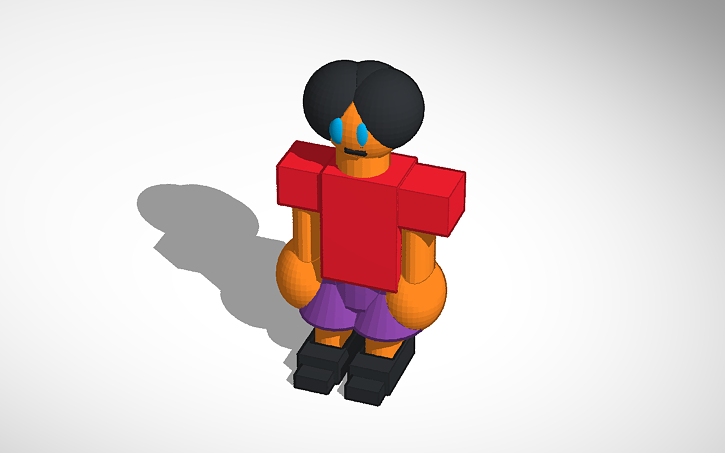3D design It's a human person!! | Tinkercad