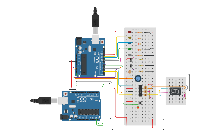 Circuit design Circuito P1 | Tinkercad