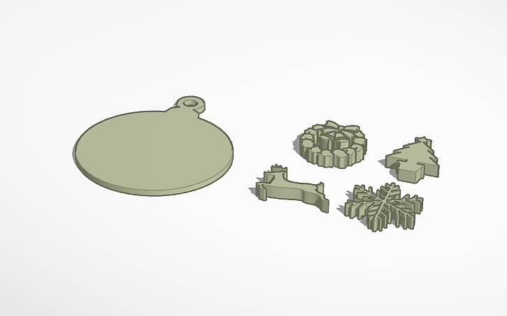 3d Design Ornament Tinkercad