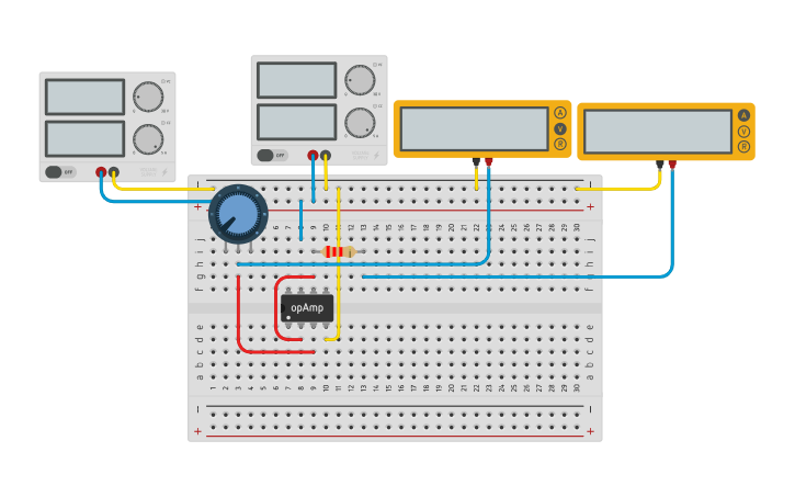 Circuit design VOLTAGE TO CURRENT CIRCUIT - Tinkercad