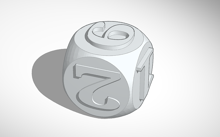 3D design noppa | Tinkercad