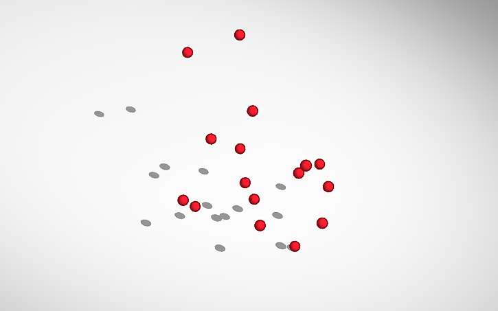 3D design Particles in Gases - Tinkercad
