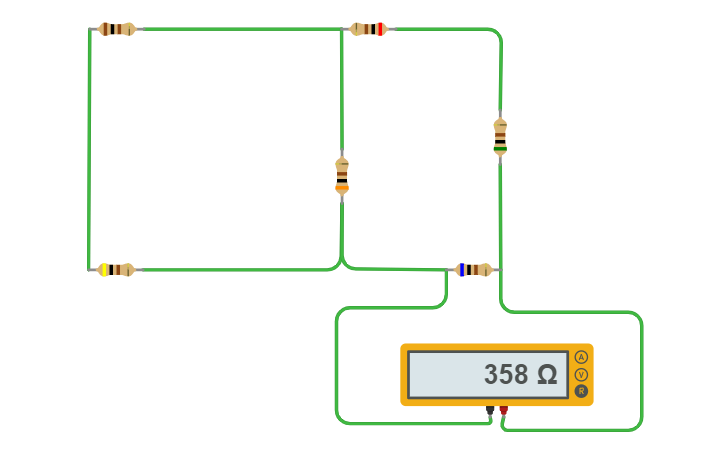 Circuit design Determinar Vth, Rth e IN - Tinkercad