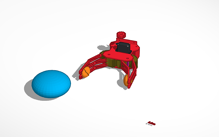 3d Design Hackathon Gripper Design Prototype Tinkercad