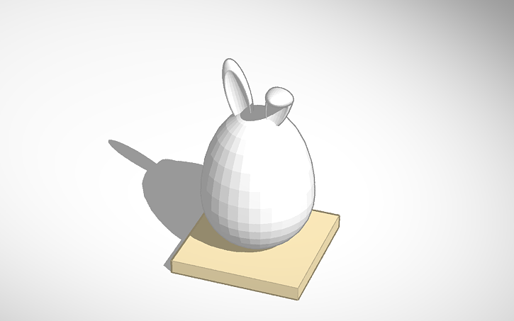 3D design Eggy Weggy - Tinkercad