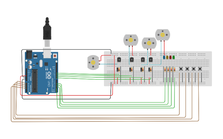 Circuit design Vending machine (money). | Tinkercad
