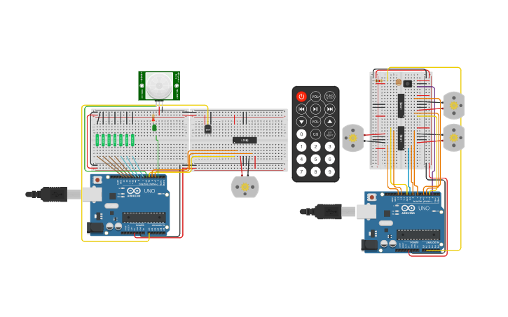 Circuit design Parcial 2 Terminado | Tinkercad