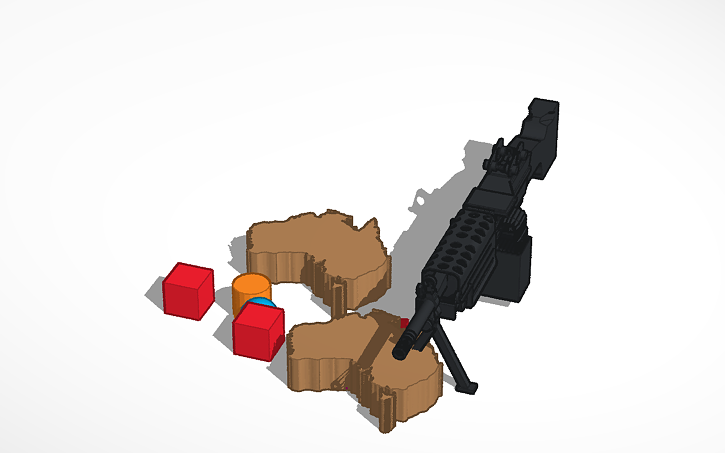 3D design Copy of M249 - Tinkercad