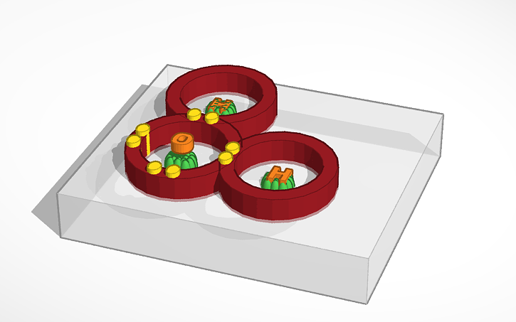 3D design molecular compound | Tinkercad