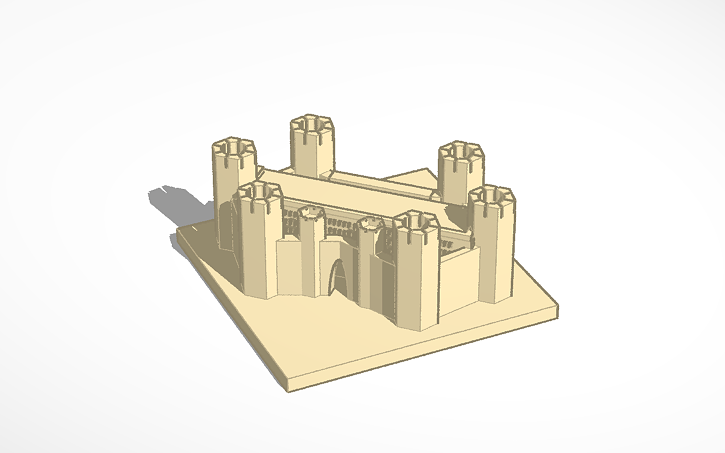 3D design milton castle | Tinkercad