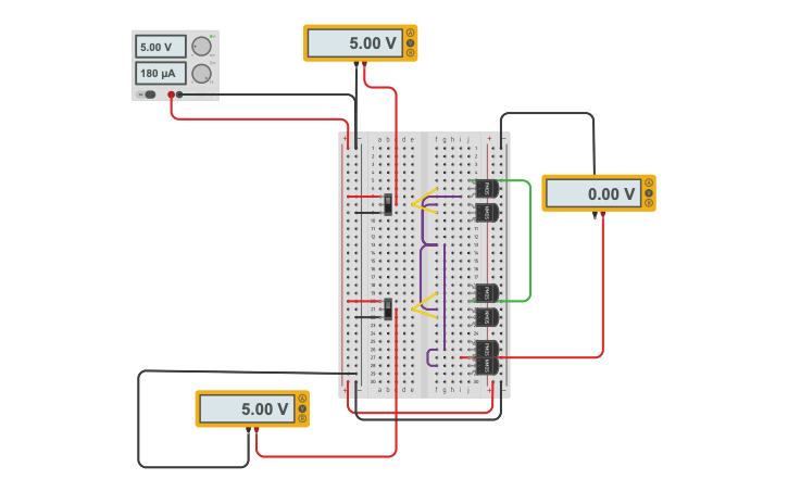 Circuit design n - Tinkercad