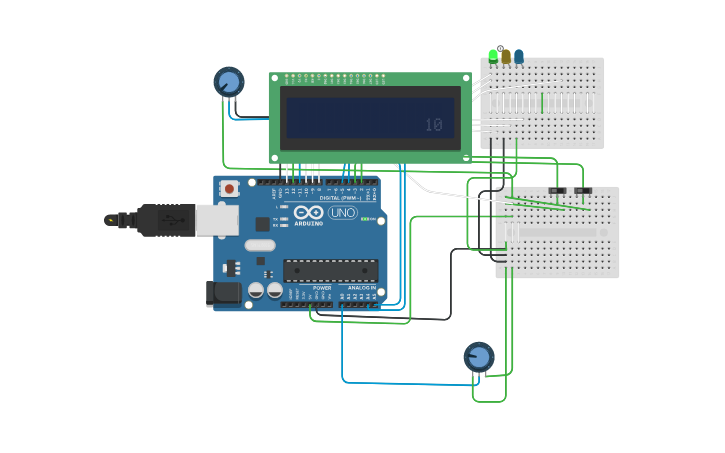 Circuit Design Driver Drowsiness Detection Tinkercad