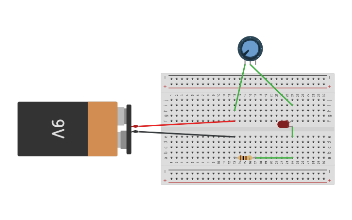 Circuit design jack project 2 - Tinkercad