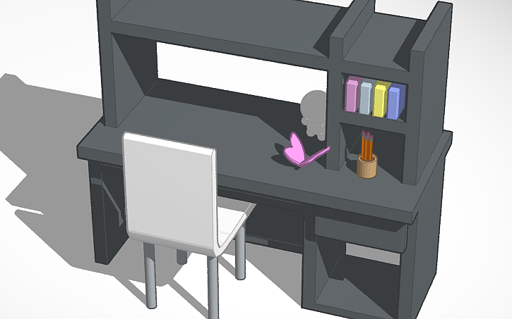 3D design Desk - Tinkercad