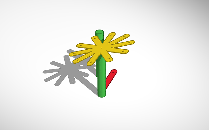 3D design Flower 1 | Tinkercad