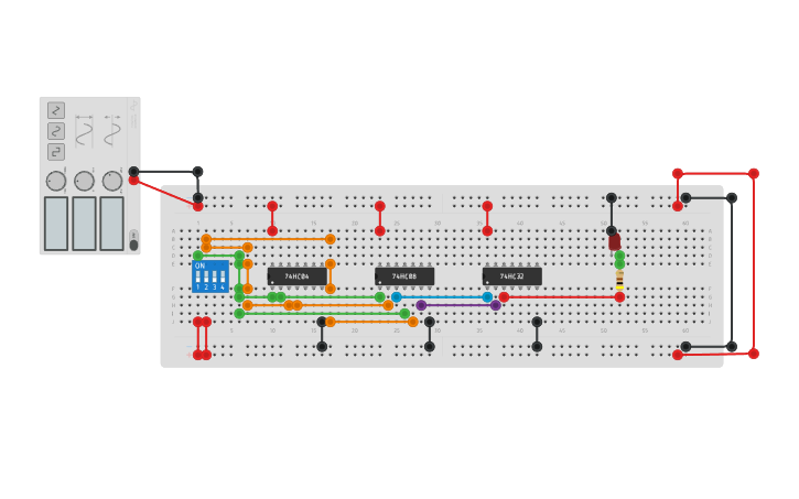 Circuit design De Villa_Activity 1 - Tinkercad