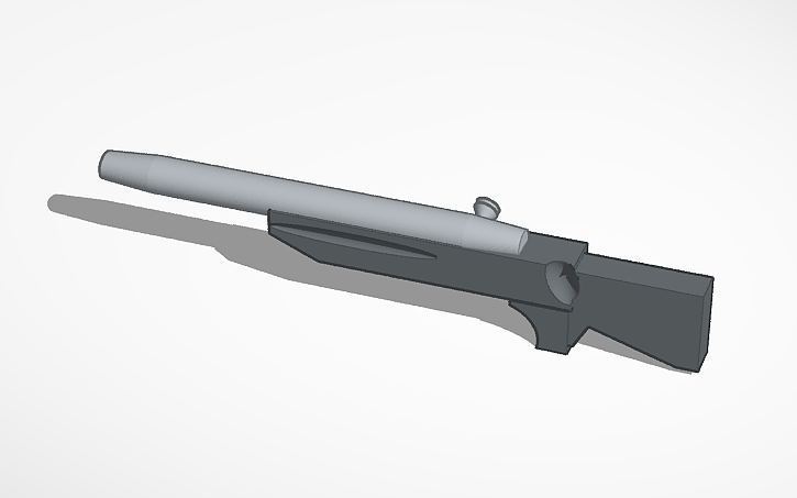 3D design remington arms 783 7mm rem mag bolt action rifle - Tinkercad