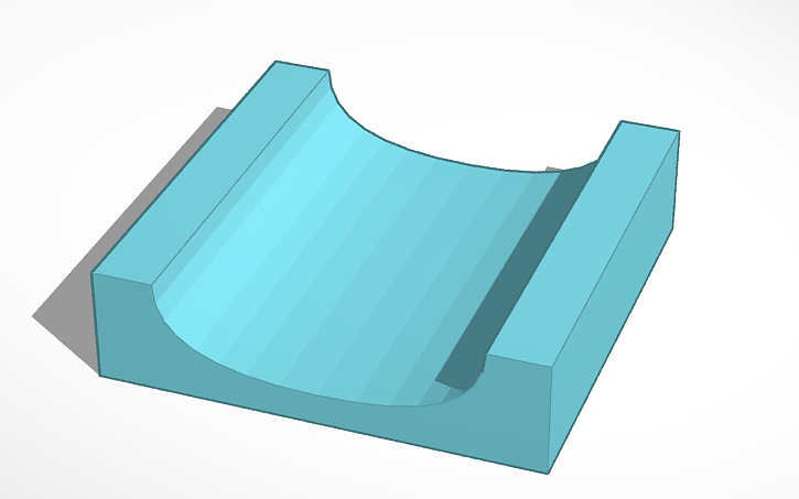 3D design Half-Pipe | Tinkercad