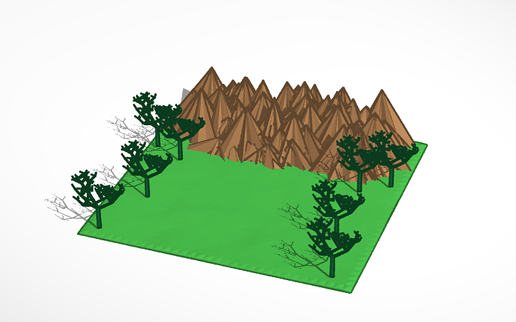 3D design background - Tinkercad