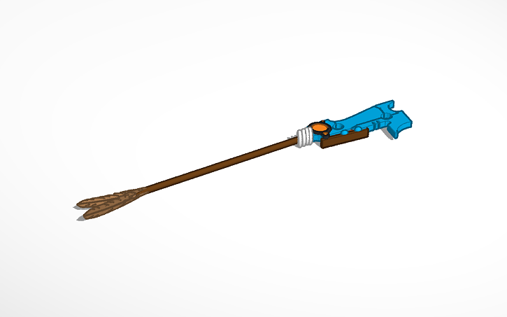 3D design ancient arrow - Tinkercad