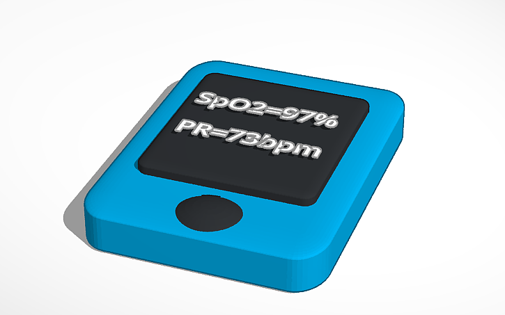3D design GROUP 3 PULSE OXIMETER DESIGN - Tinkercad